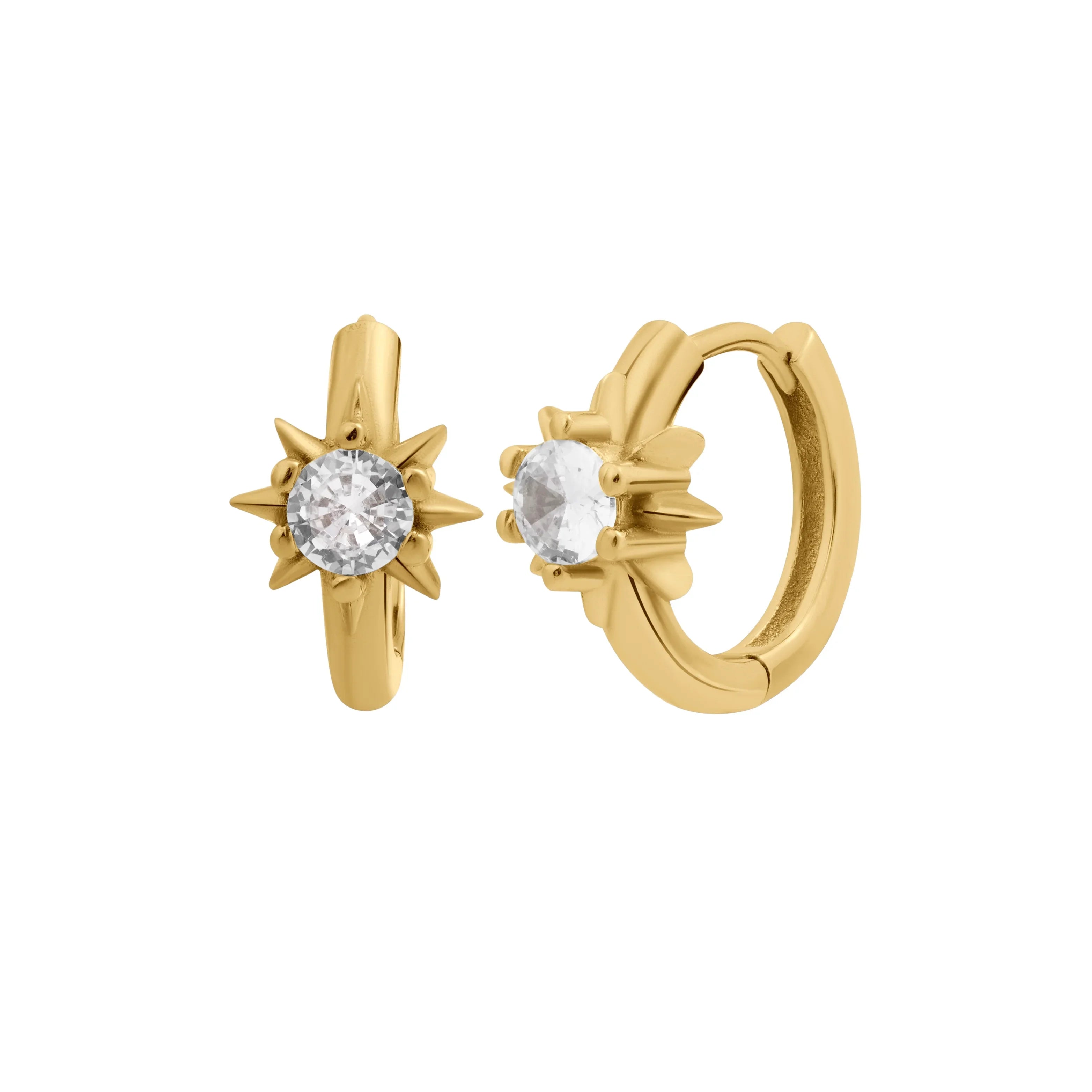 Clear Eclipse Hoops | Cords Club