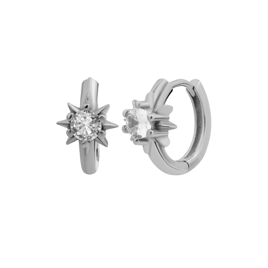 Clear Eclipse Hoops | Cords Club