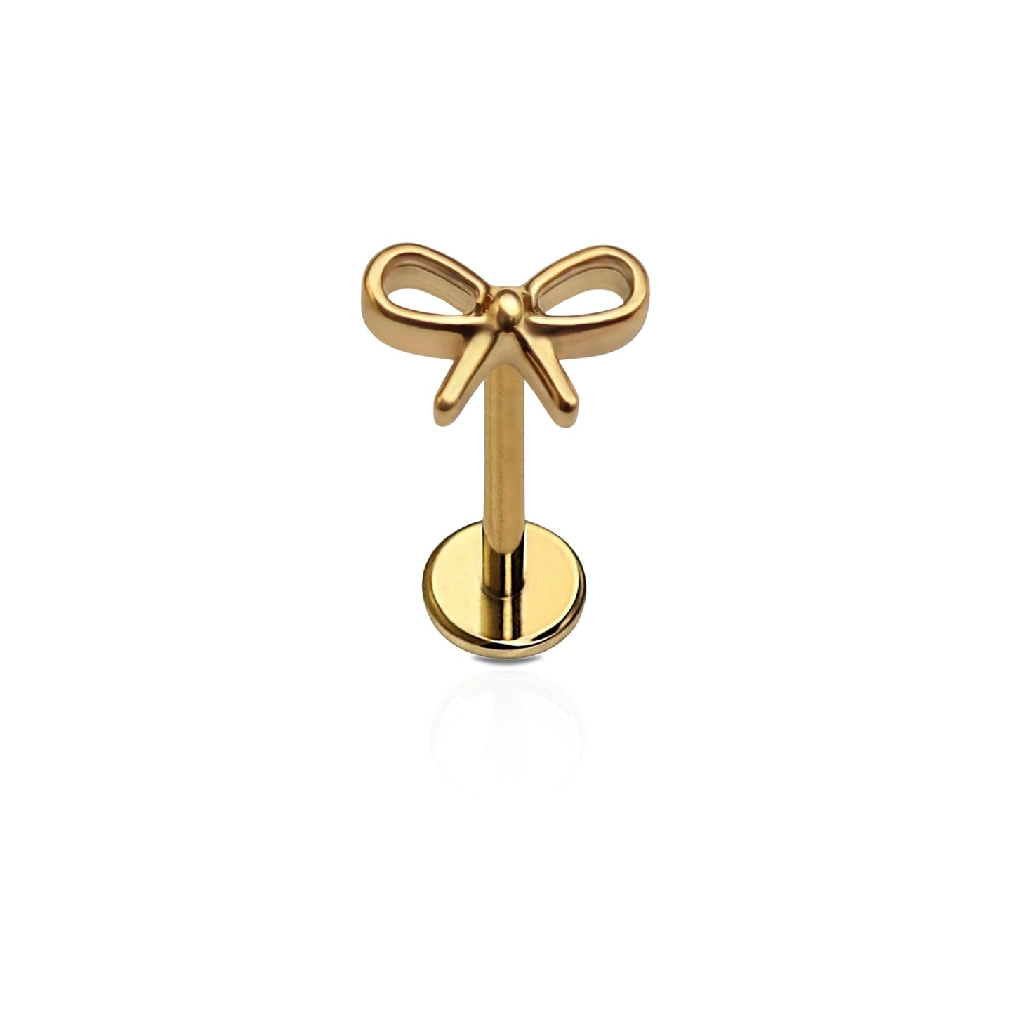 Bow Flat Back Stud – Cords Club