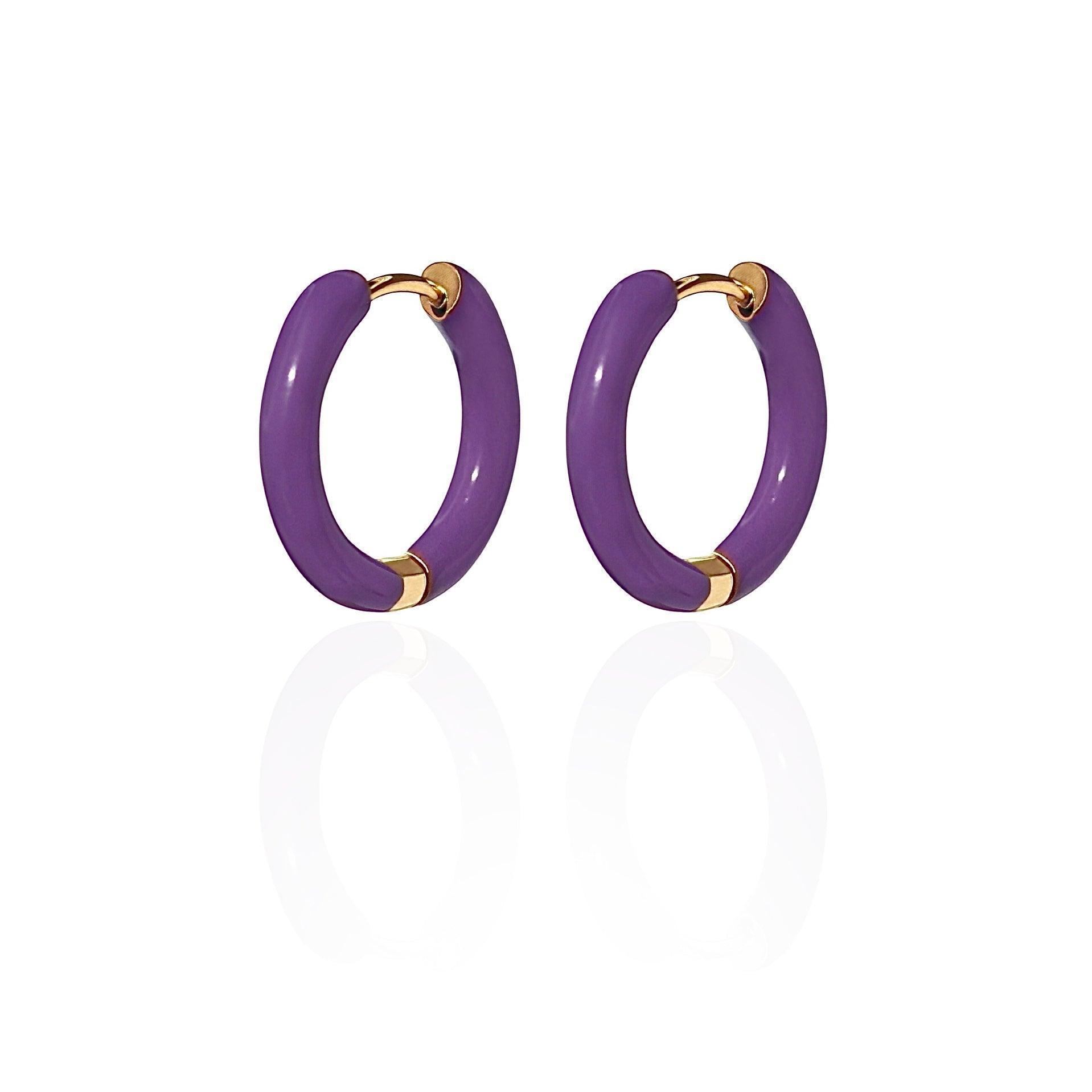 Enamel Hoops – Cords Club