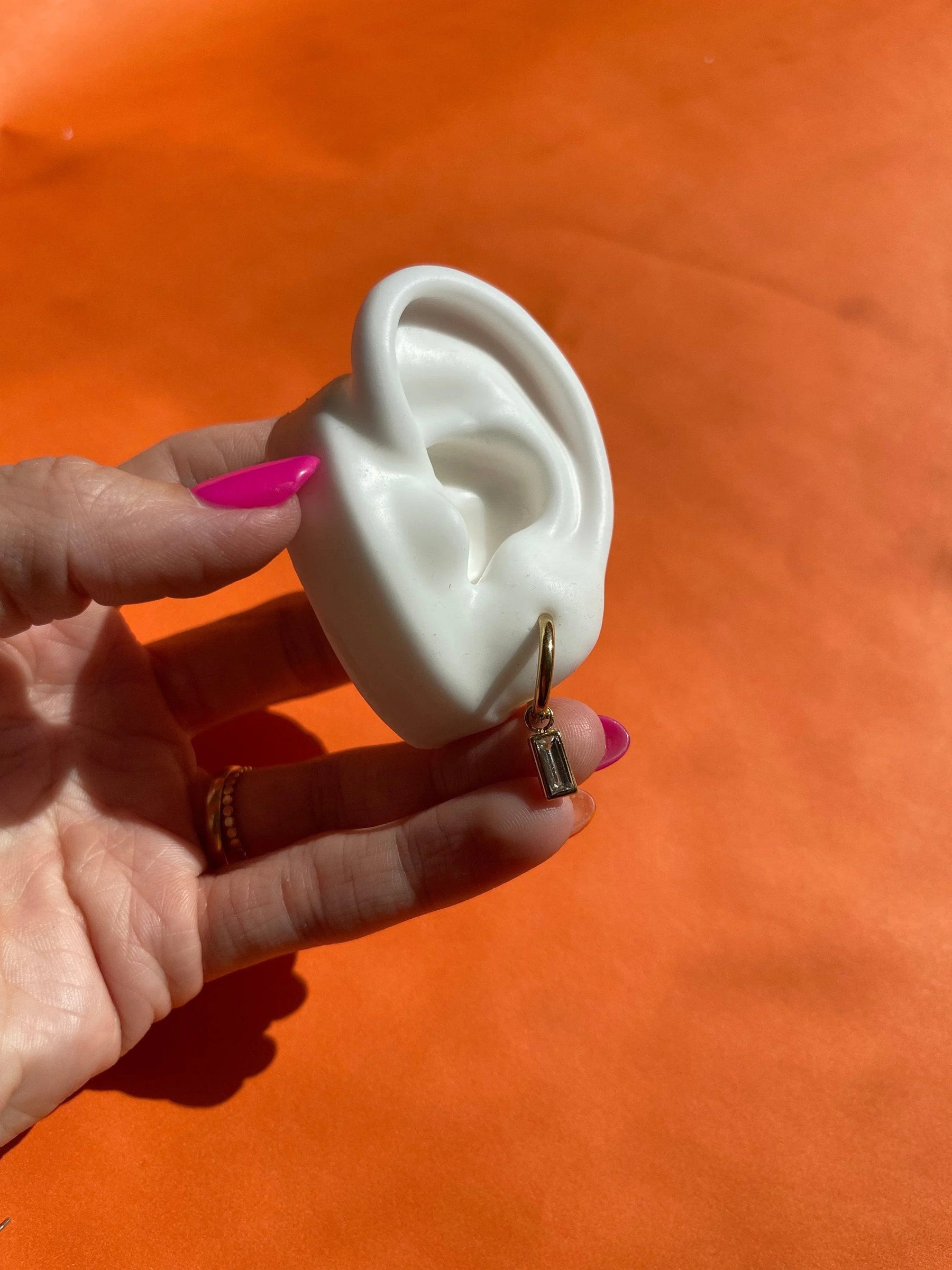 "Can I Keep You?" Gem Hoops | Cords Club