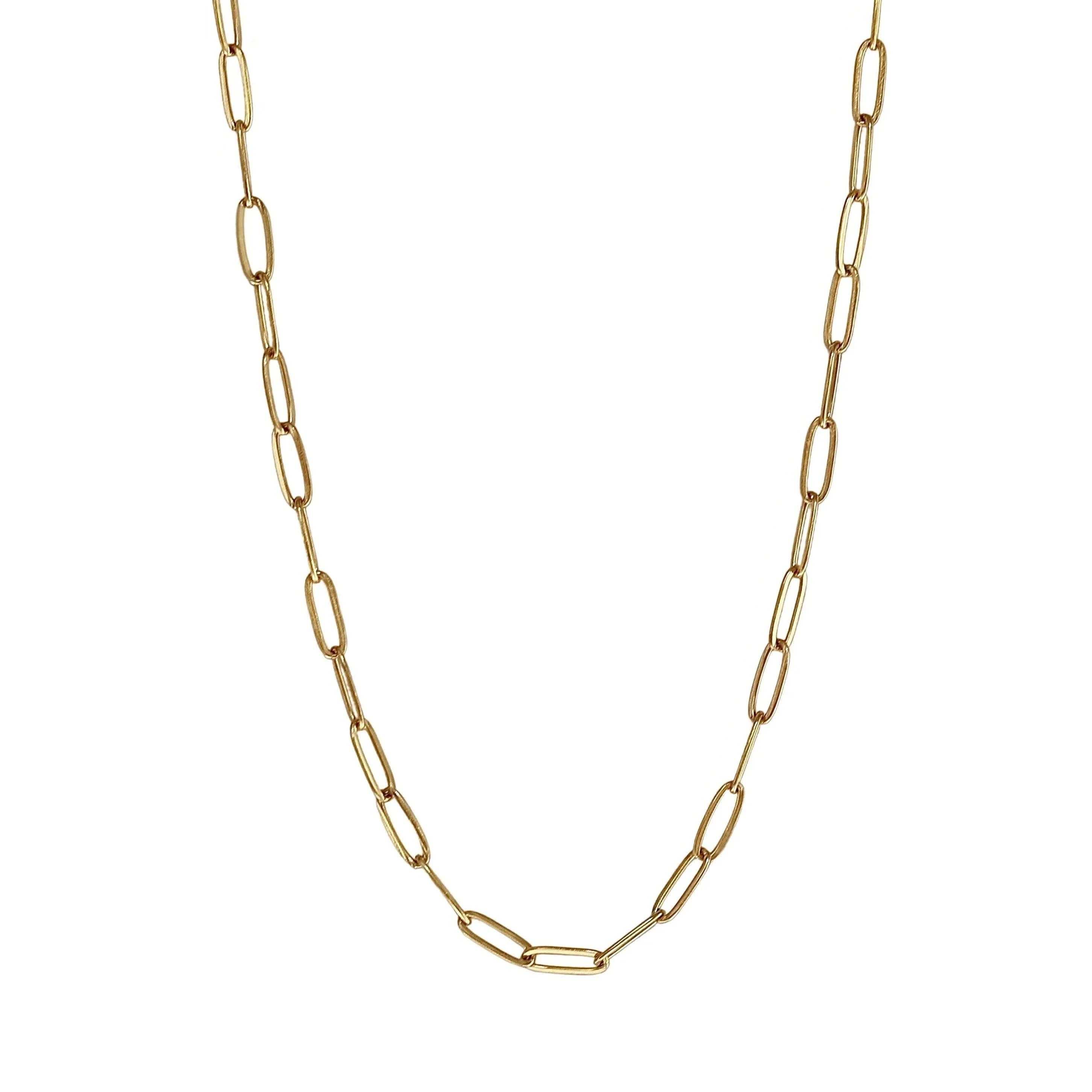 Paperclip Chain Necklace – Cords Club